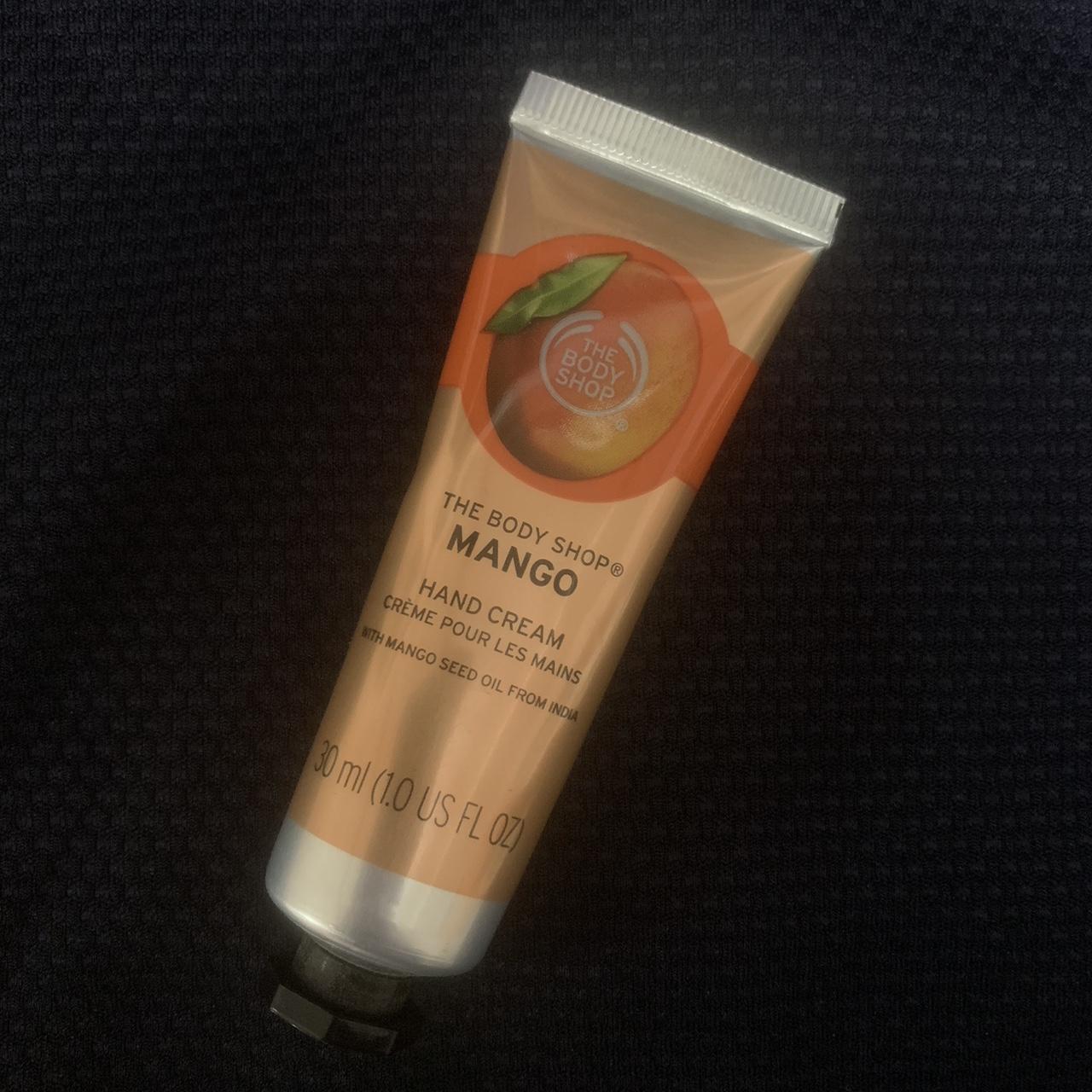 The Body Shop mango hand cream 😍🥭 Delicious mango... - Depop