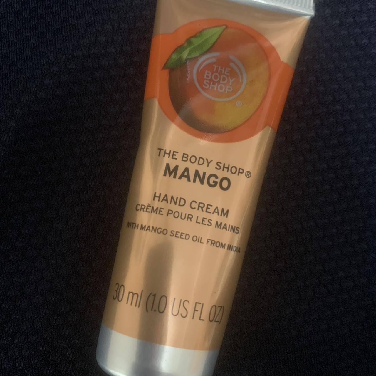 The Body Shop mango hand cream 😍🥭 Delicious mango... - Depop