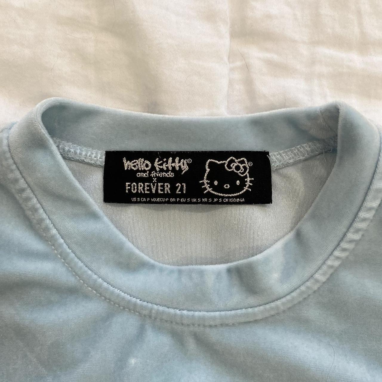 hello kitty and friends x forever 21 blue hello... - Depop