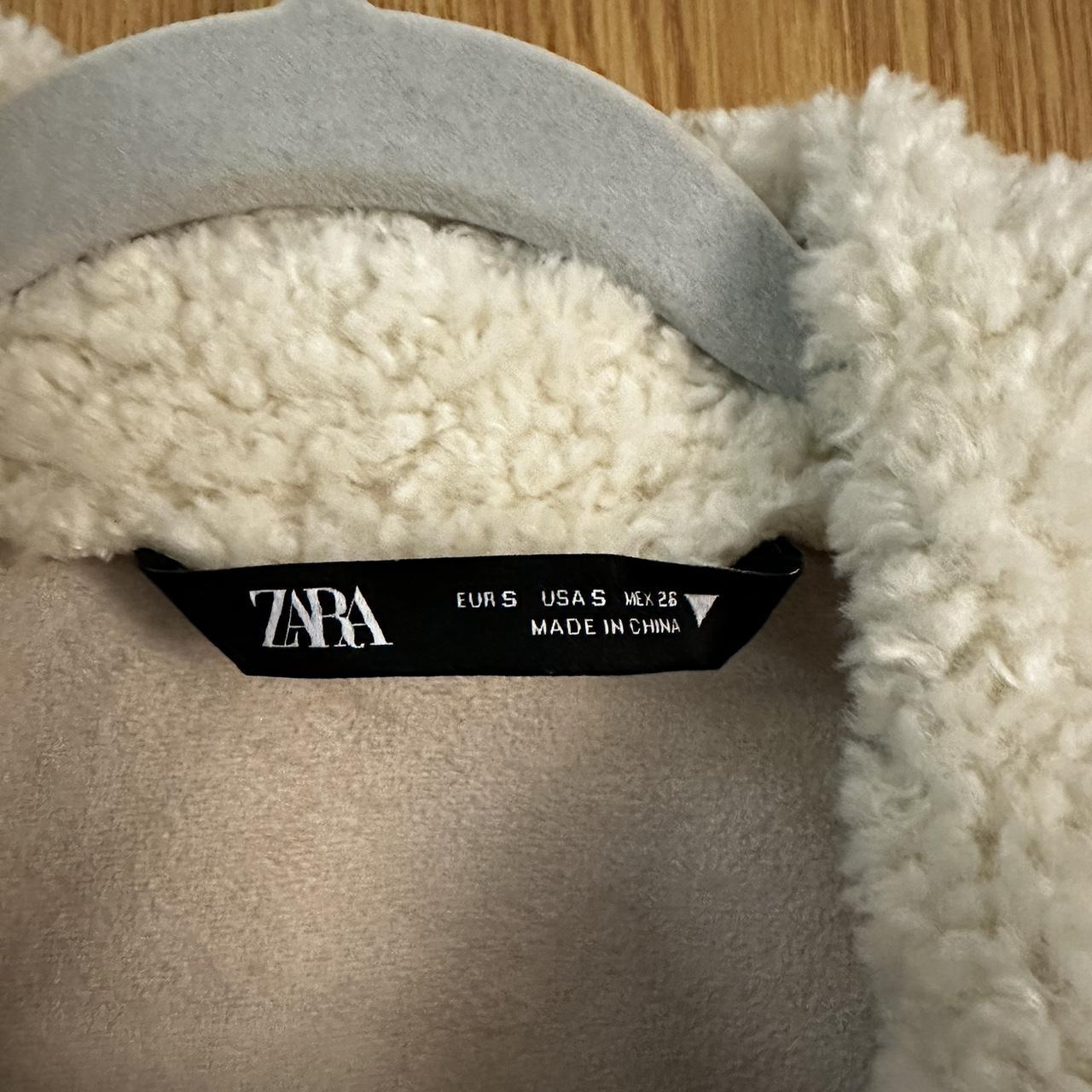 Zara Women's Cream Jacket | Depop