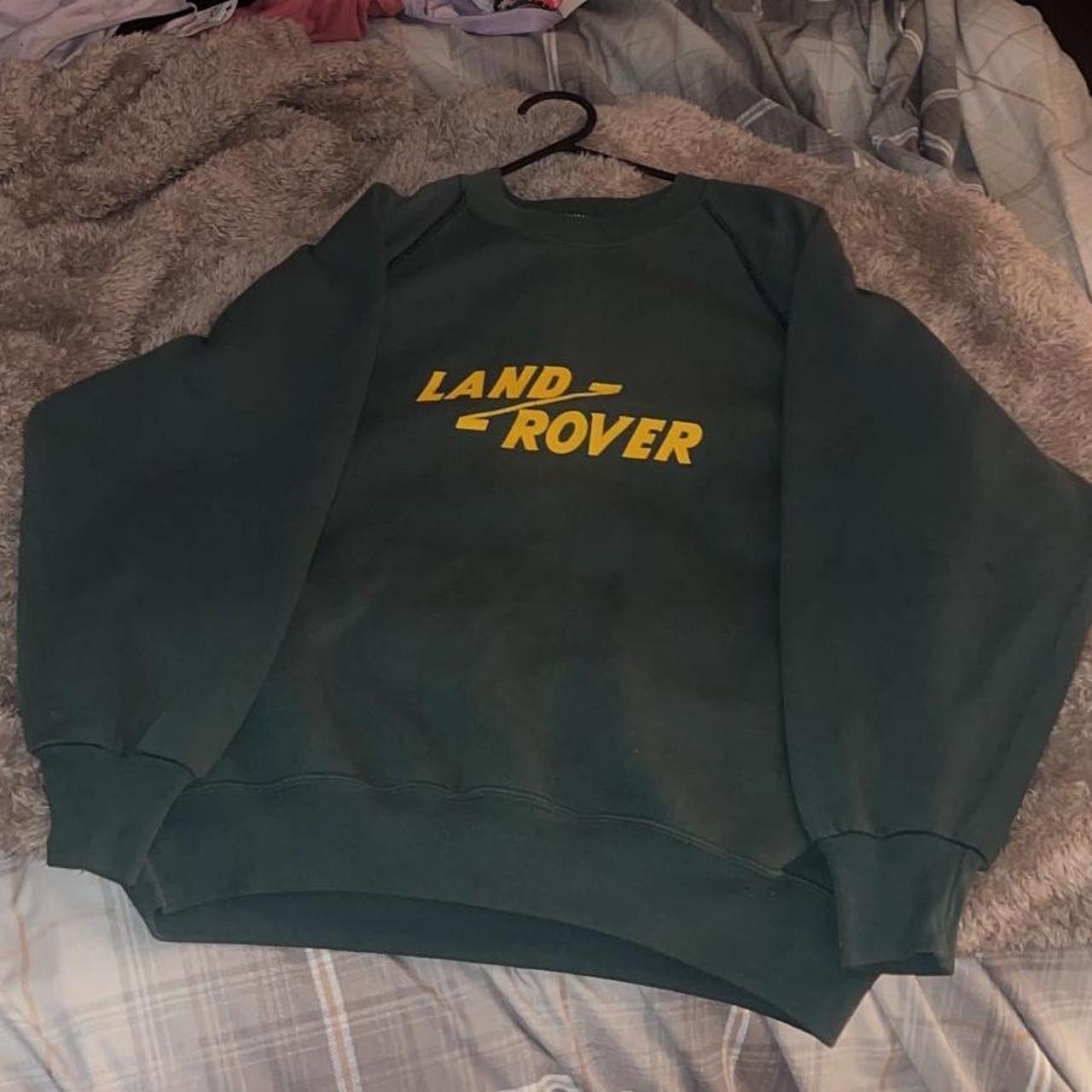 Vintage Land Rover jumper size Large Really good... - Depop