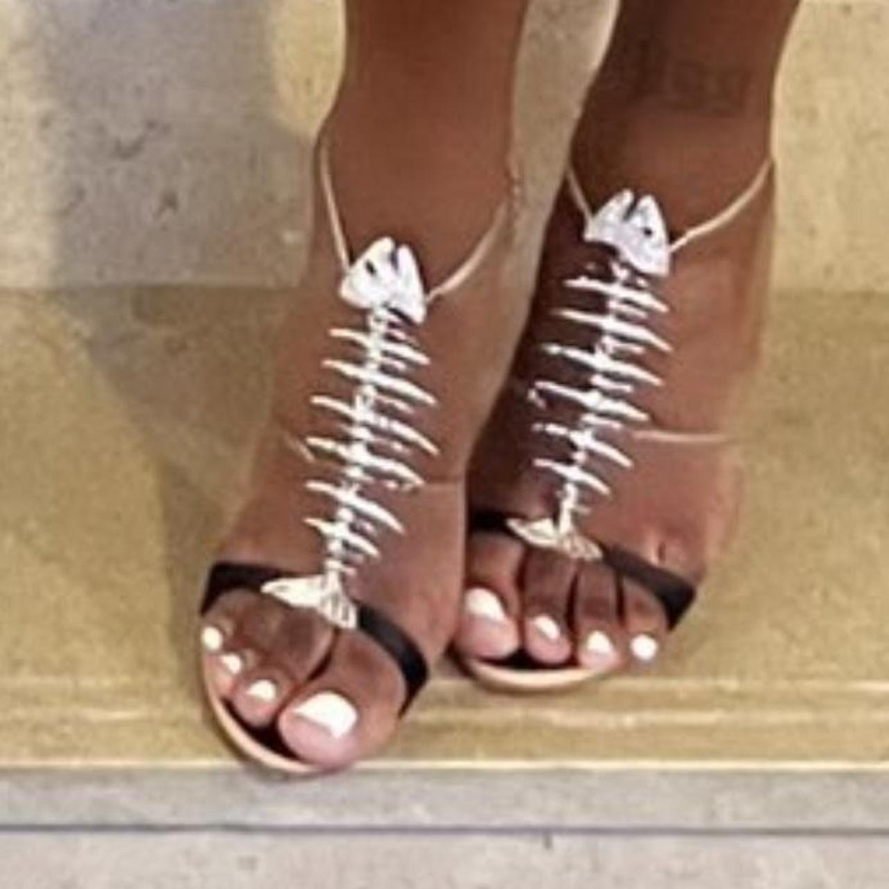 ISO Giuseppe Fish bone heels // size 7 or IT 37 or... | Depop