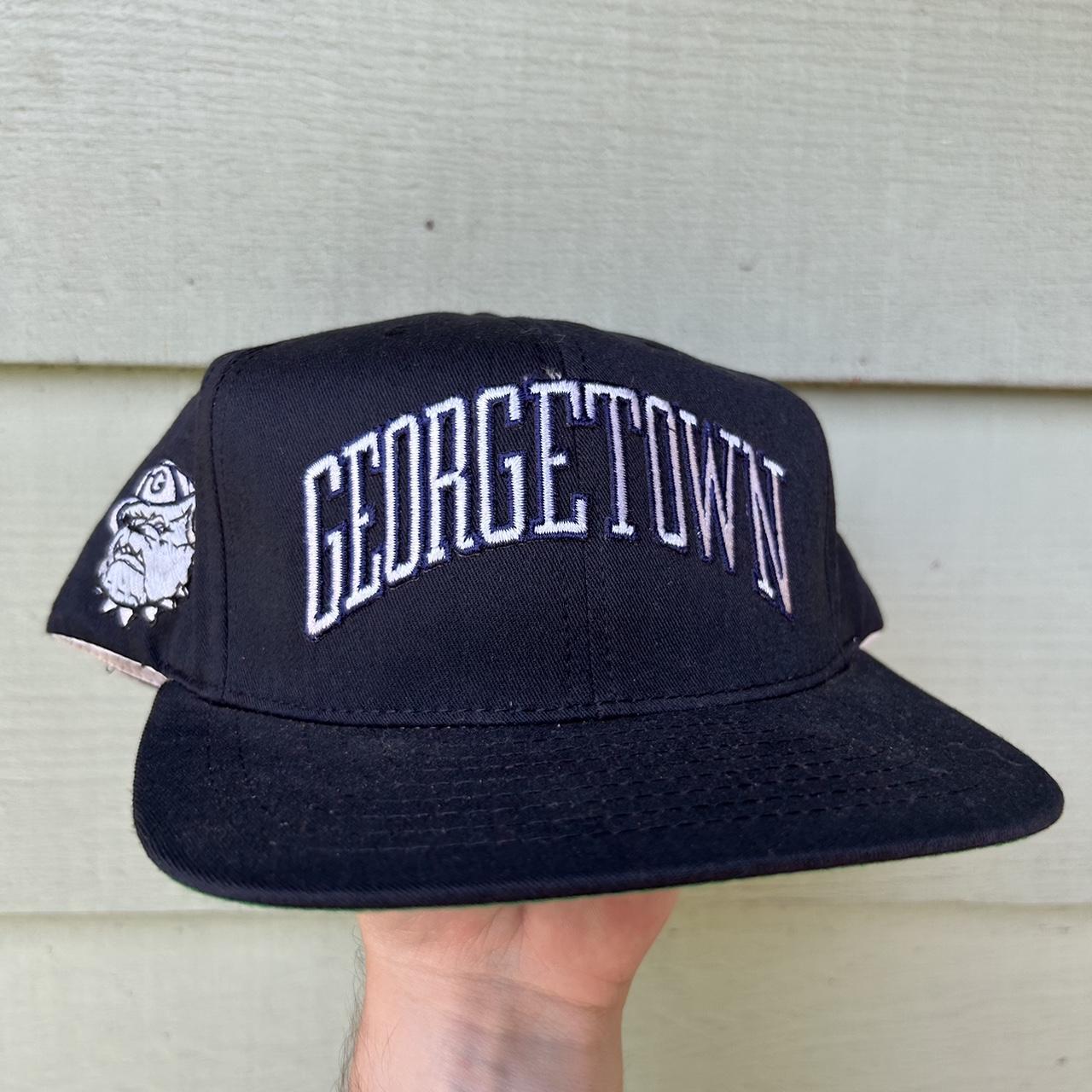 90s Georgetown Hoyas Snapback Hat One size fits... - Depop