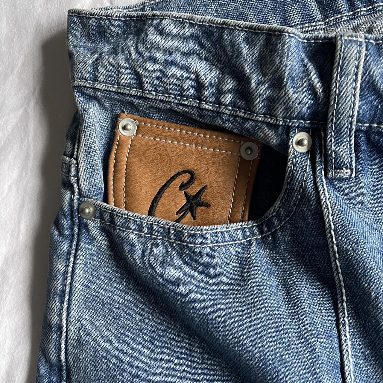 Corteiz denim jeans Men’s xs Brand new with tags... - Depop