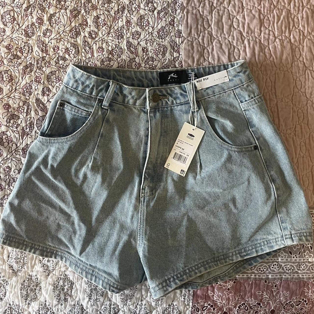 denim jean shorts — Brand Rusty (Australian surf... - Depop