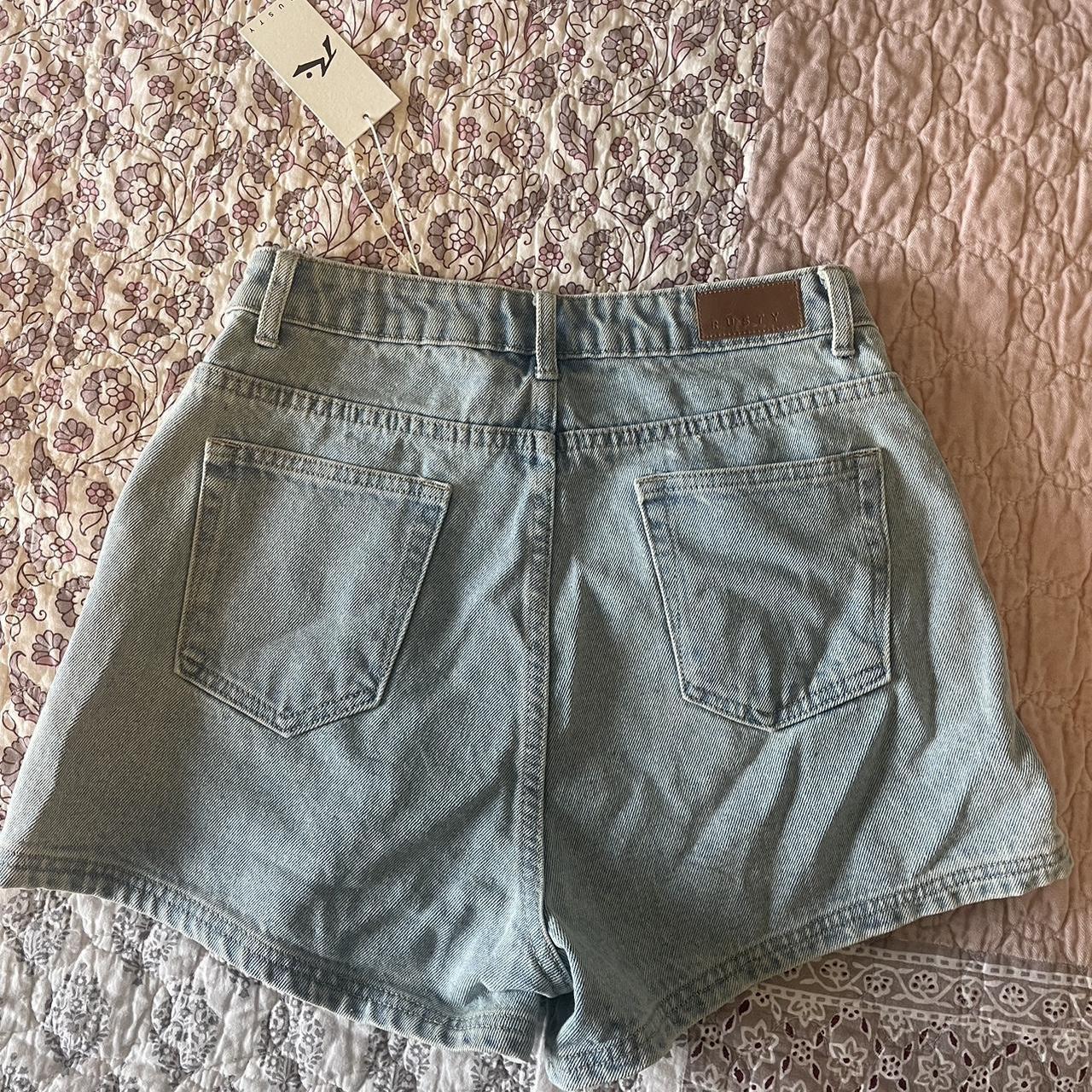 denim jean shorts — Brand Rusty (Australian surf... - Depop