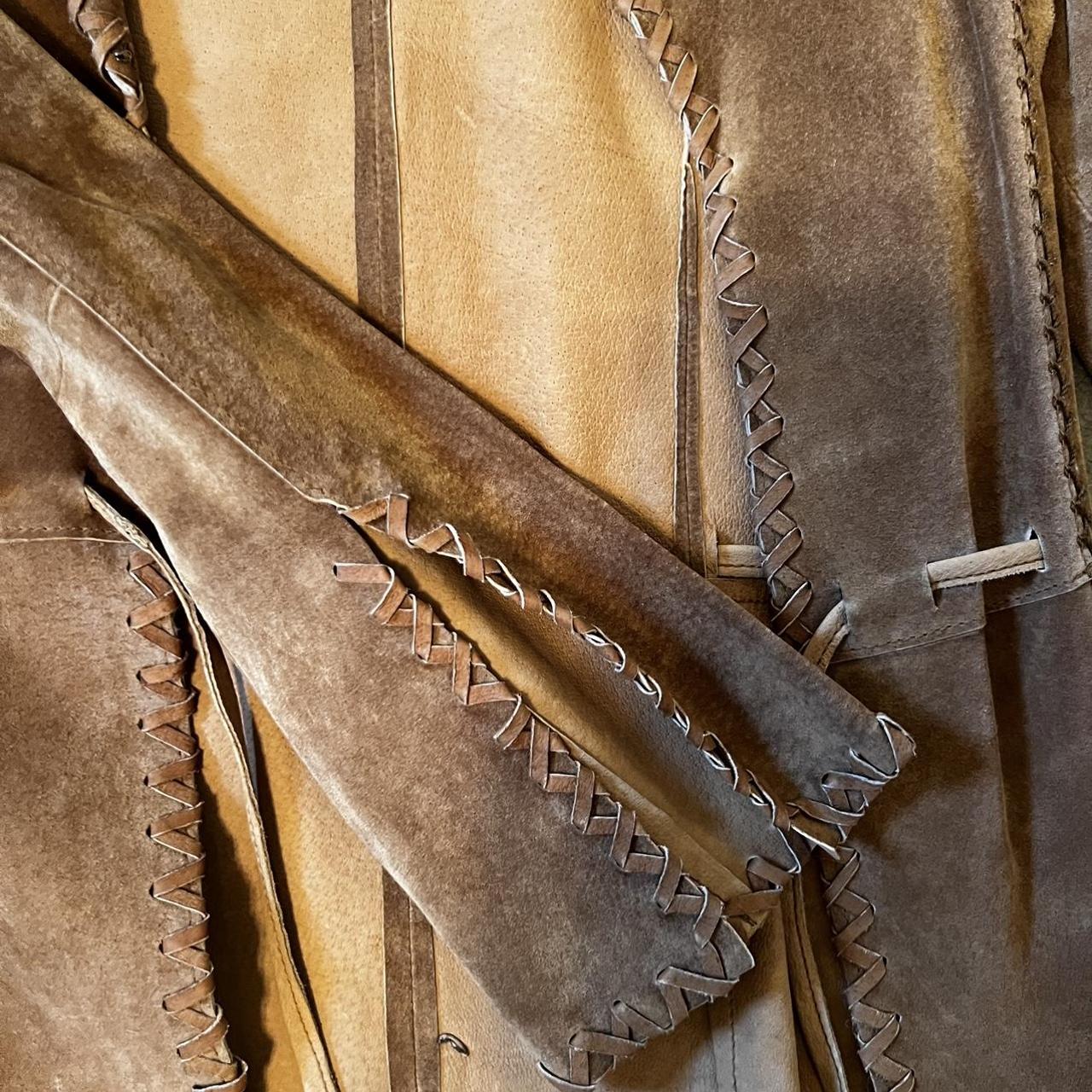 VINTAGE wet seal 100% leather jacket #vintage... - Depop