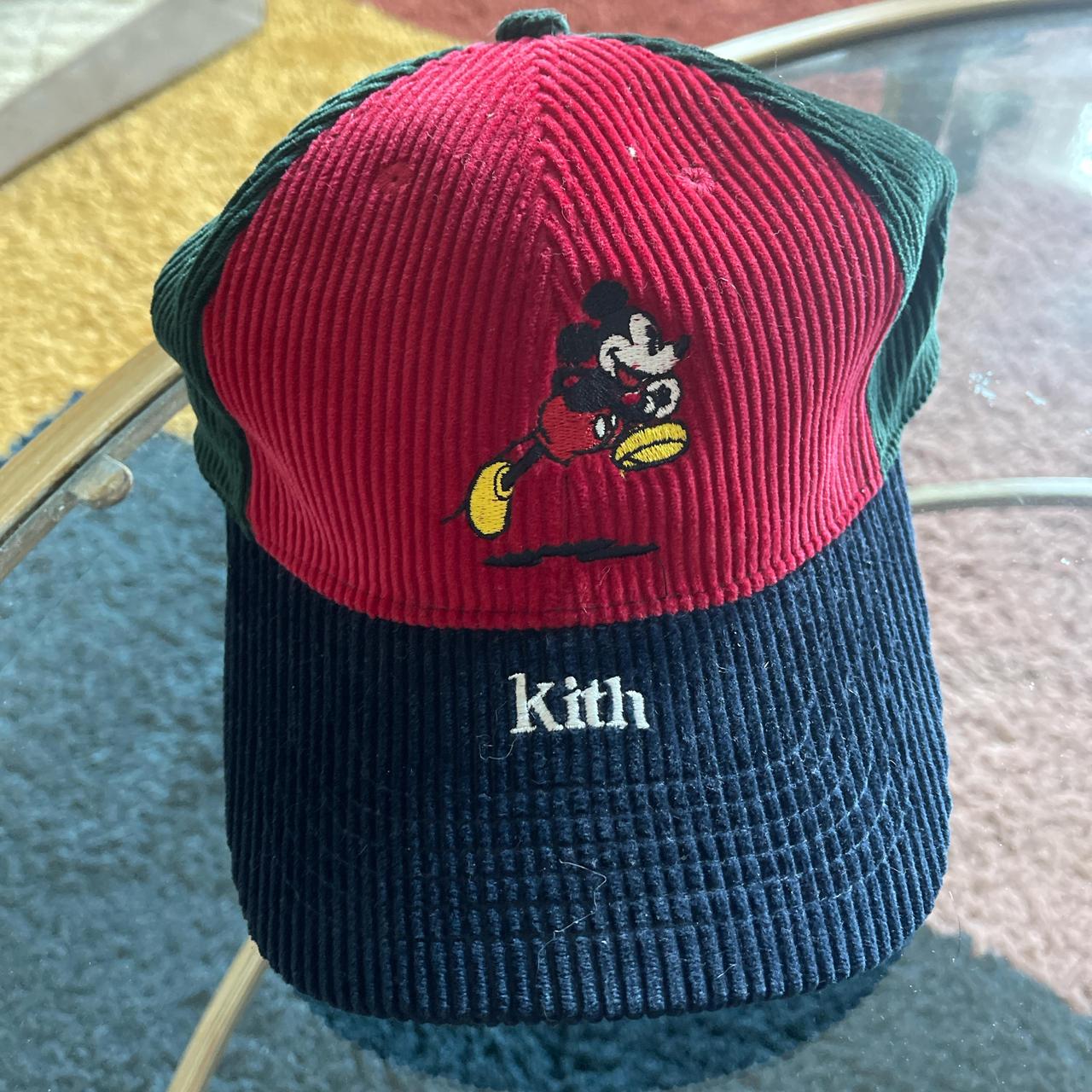 Kith Disney Mickey Mouse Hat. Corduroy. Great condition - Depop