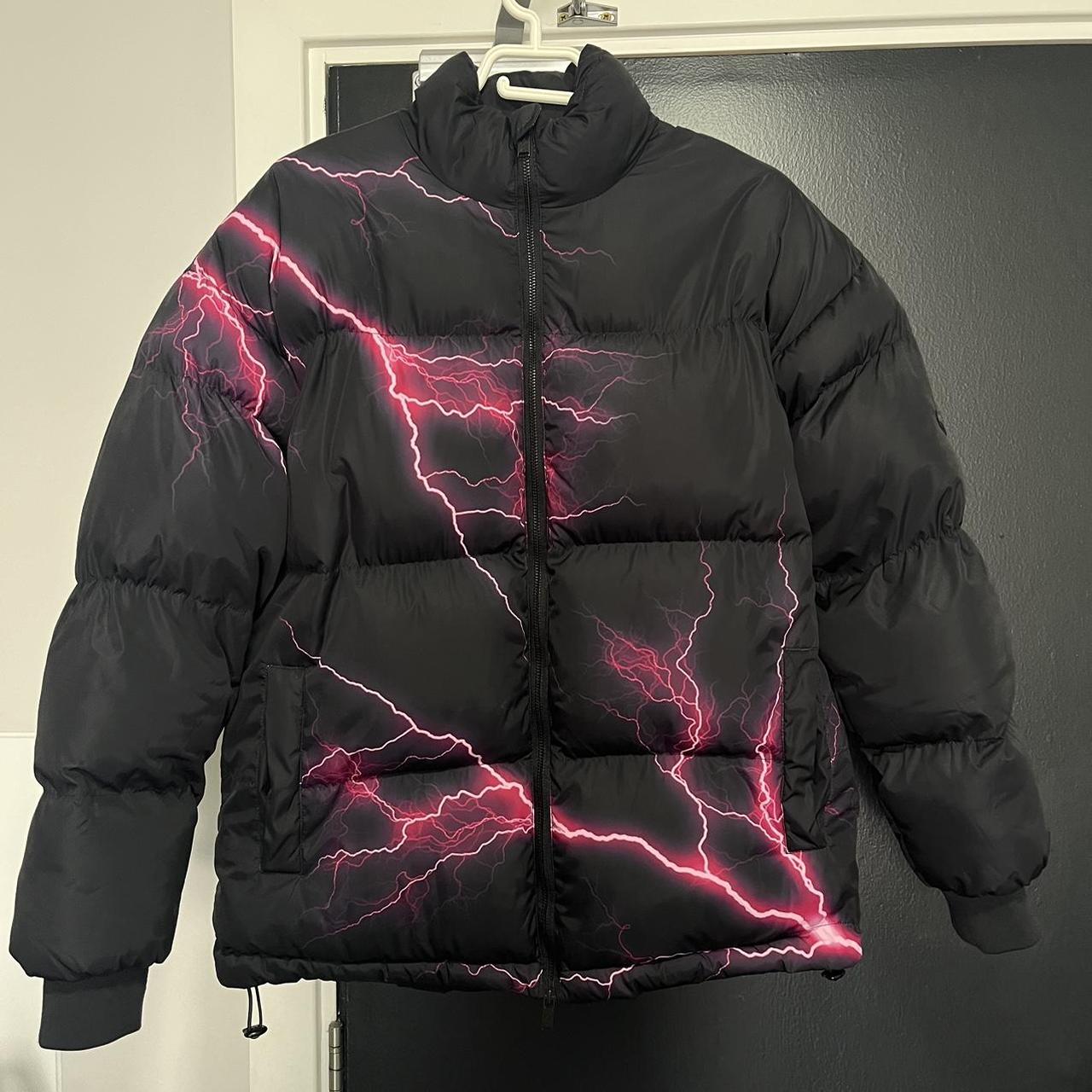 JK Attire Lightning Puffer - Size Small. Hardly... - Depop