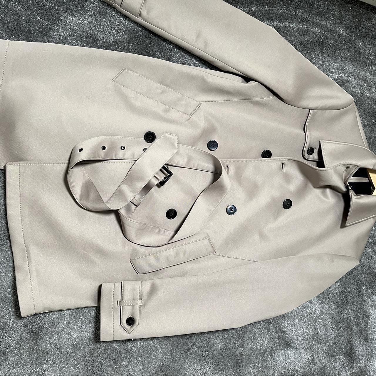 Zara men’s trench/ Mack coat Very thick material... - Depop