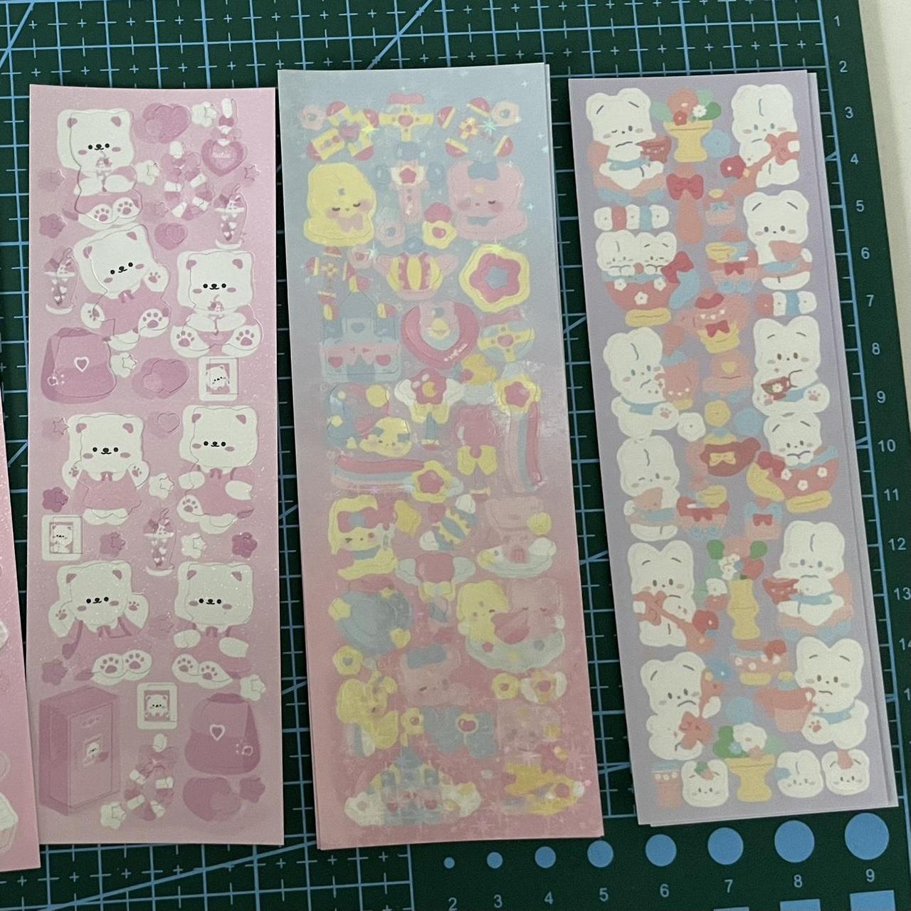 10 sheet deco sticker bundle ! Designs shown is... - Depop