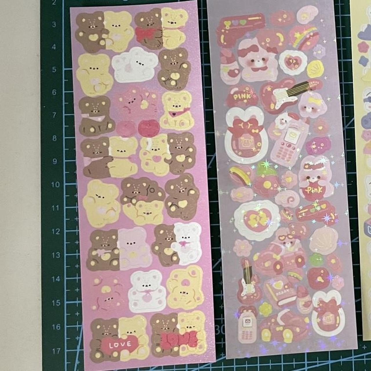 10 sheet deco sticker bundle ! Designs shown is... - Depop