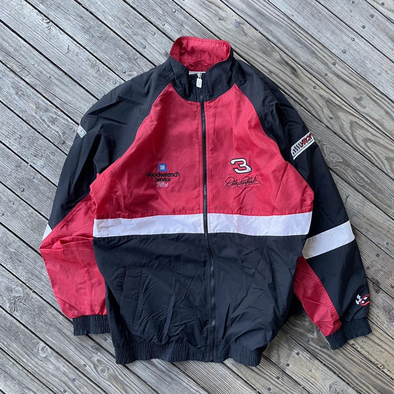 Vintage Nascar Dale Earnhardt Jacket Men Size... - Depop