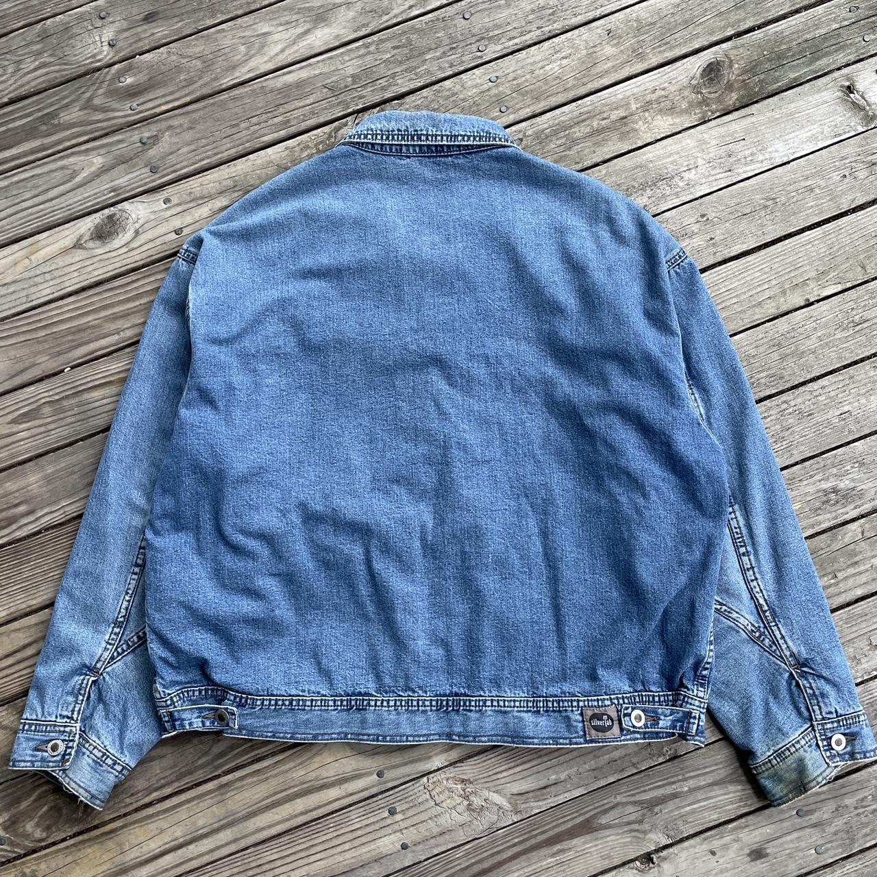 Rare Vintage Levi’s SilverTab Denim Jean Jacket Men... - Depop