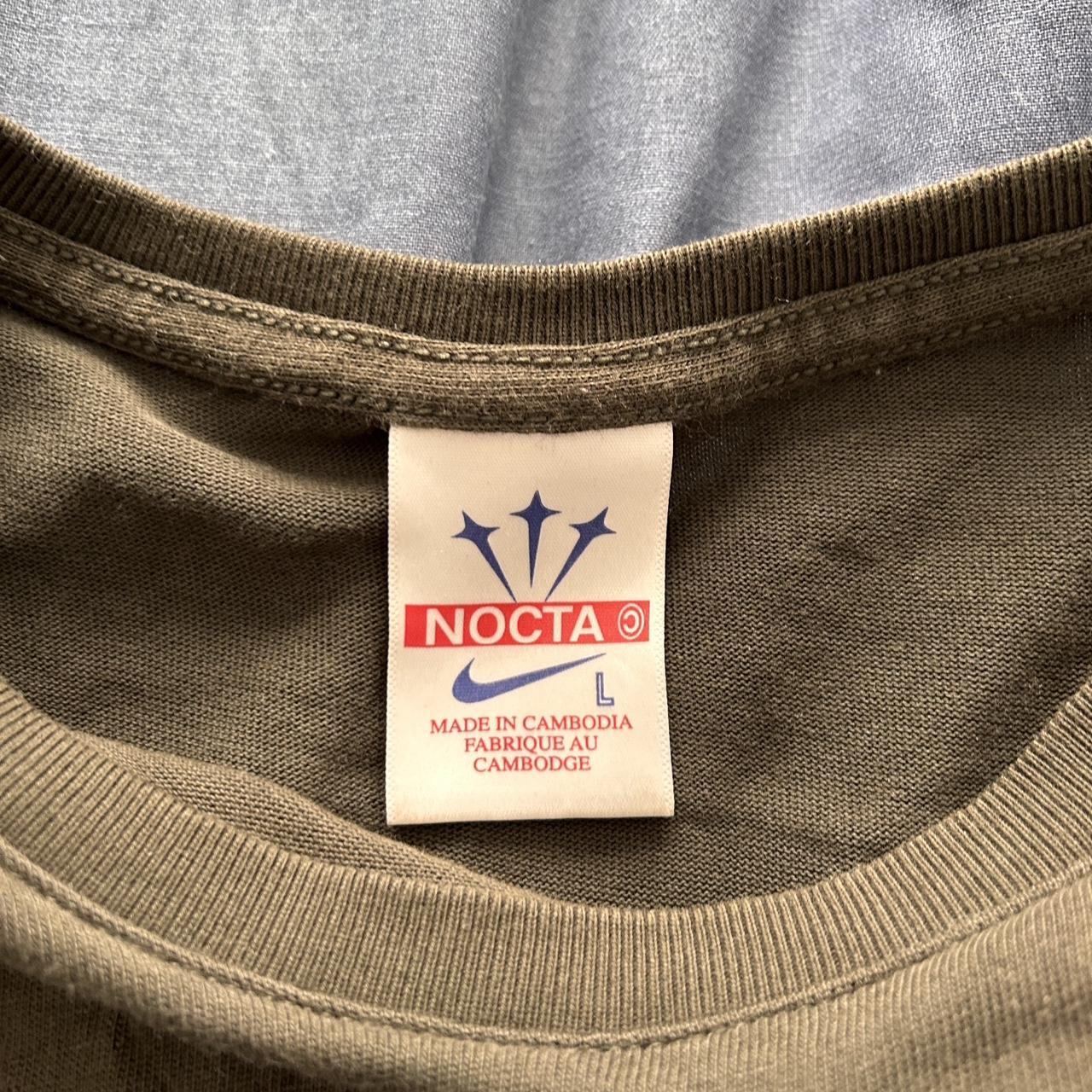 Nocta x Nike Green large tshirt. Immaculate... - Depop