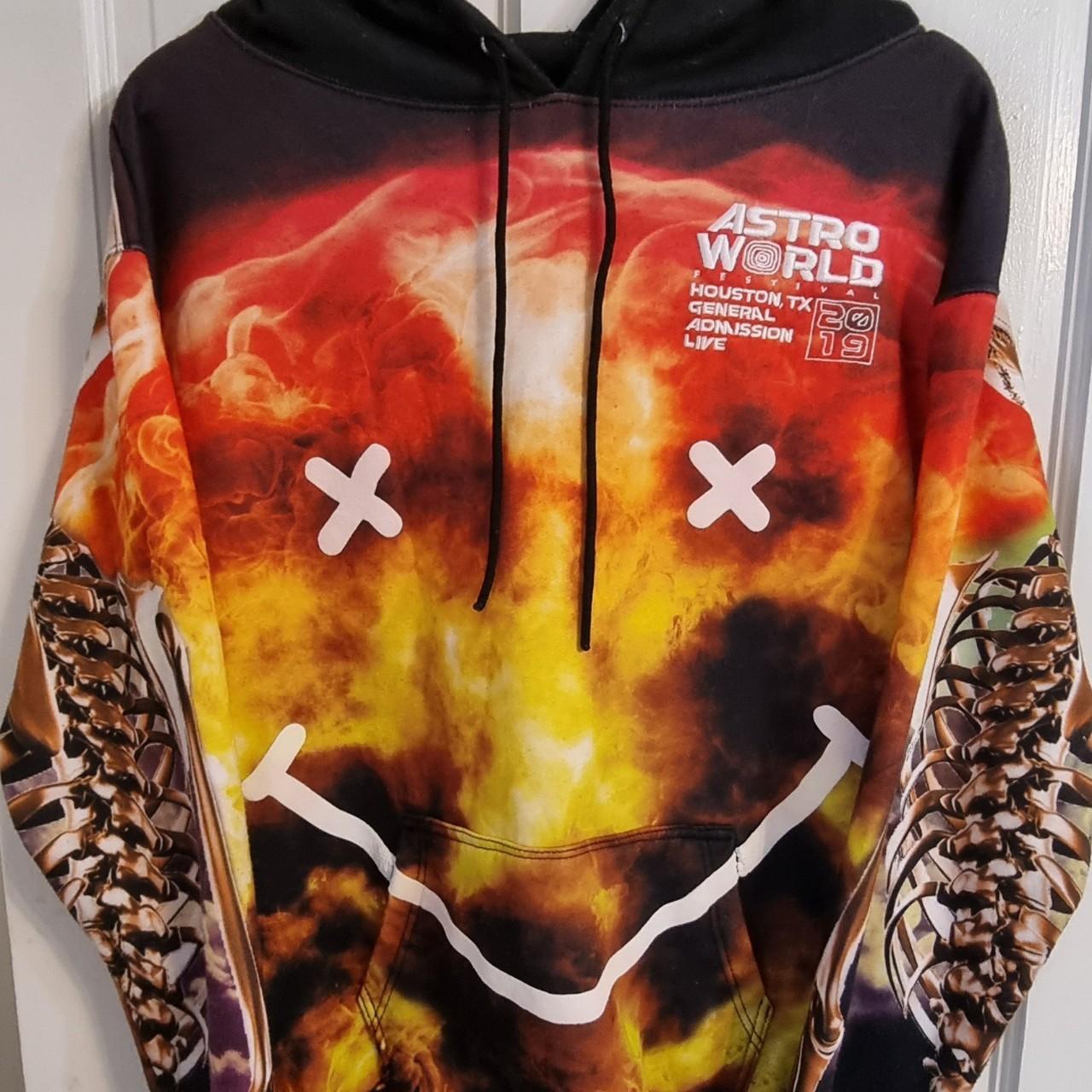 TRAVIS SCOTT Astroworld Festival 2019 Smiley... - Depop
