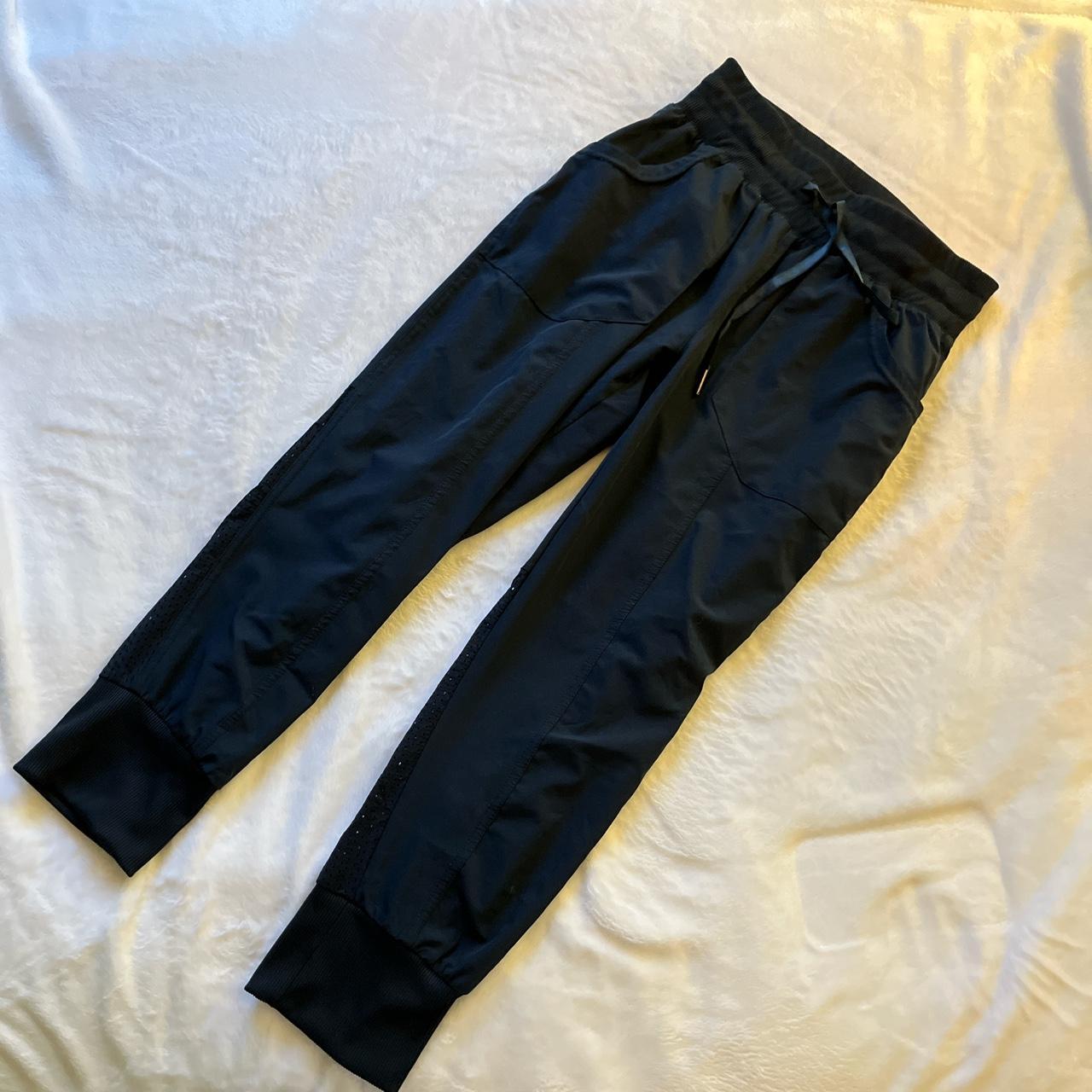 Navy blue workout trousers 🤍ABOUT THE ITEM Super... - Depop