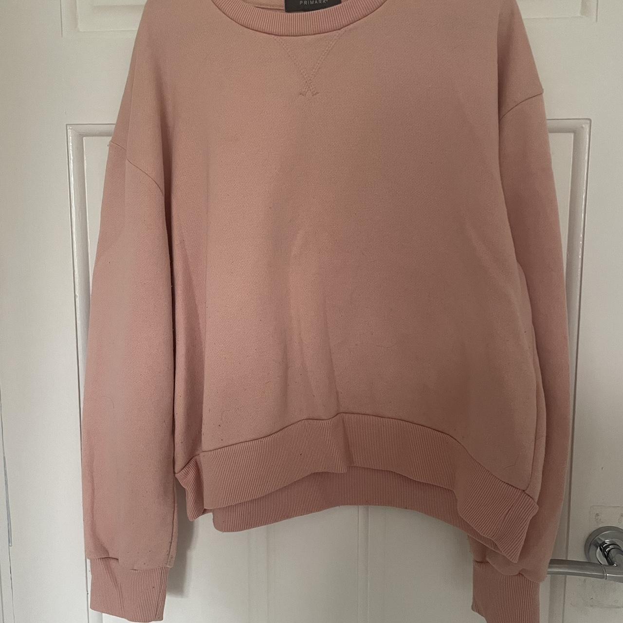 Light pink primark sweatshirt Size... - Depop