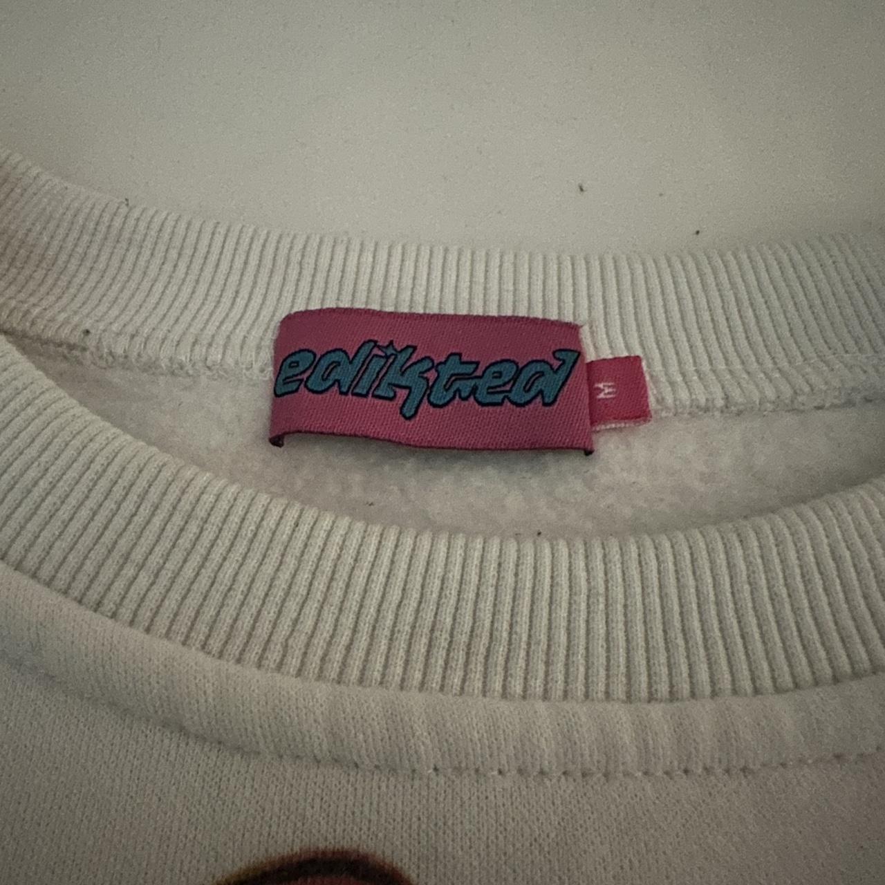 edikted race car crewneck size medium super... - Depop