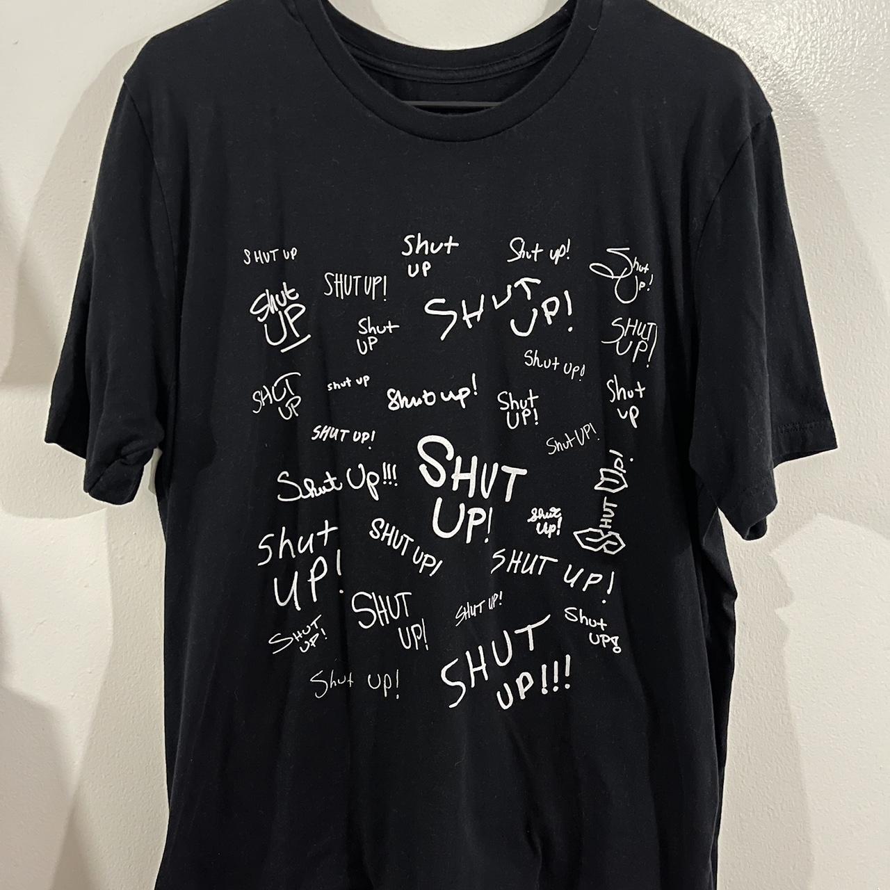 Smosh “Shut Up” short sleeve shirt — Size XXL. - Depop