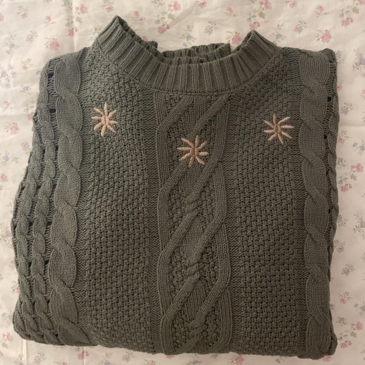 forever 21 sweater so cute for fall! size... - Depop