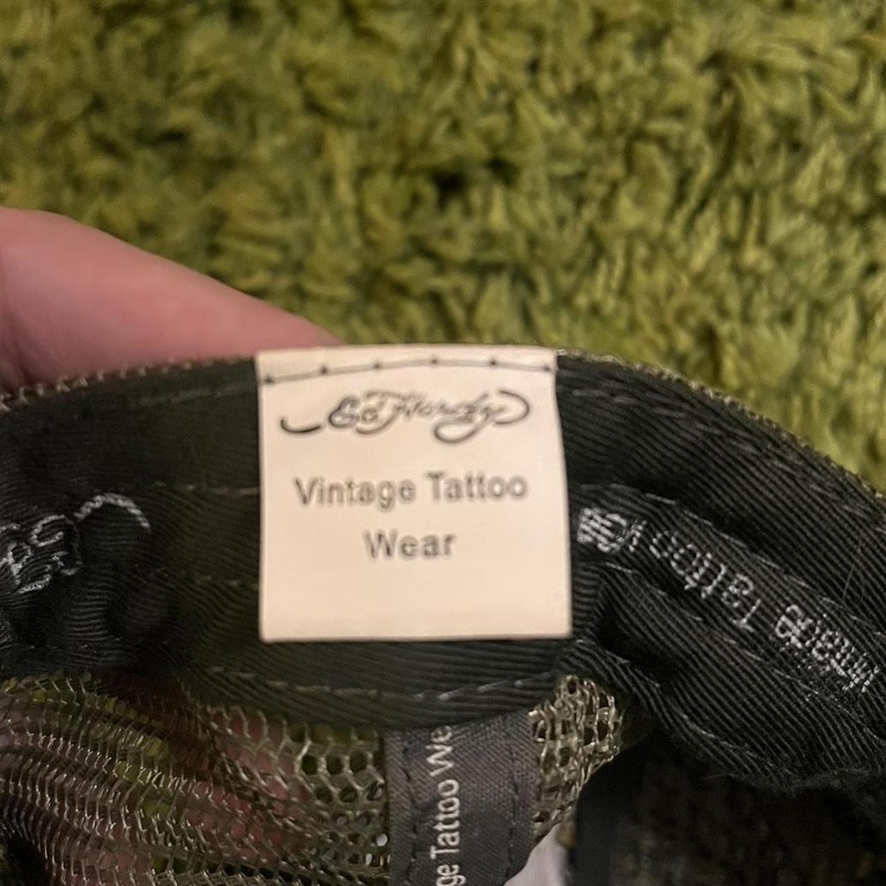 Ed Hardy Men's Green Hat | Depop