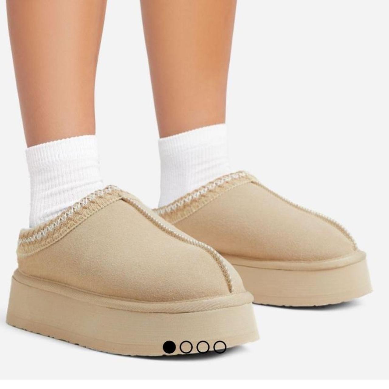 Gorg “sand” platform Uggs bought on ego in wrong... - Depop