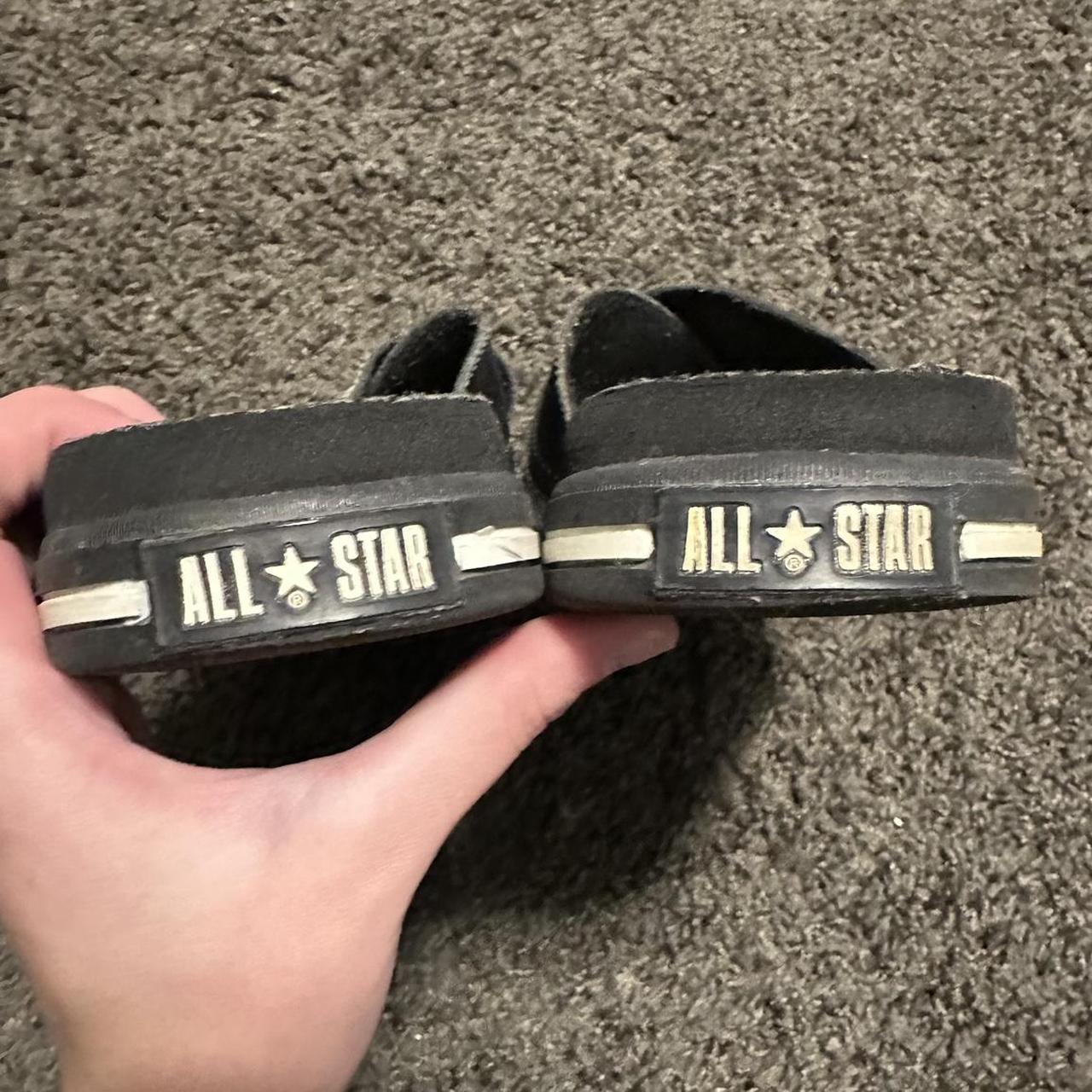 Y2K converse slides size:Us Womens... - Depop