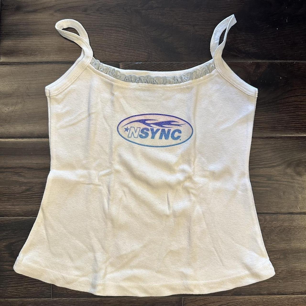 Y2K Coquette Glitter *NSYNC Cami... - Depop