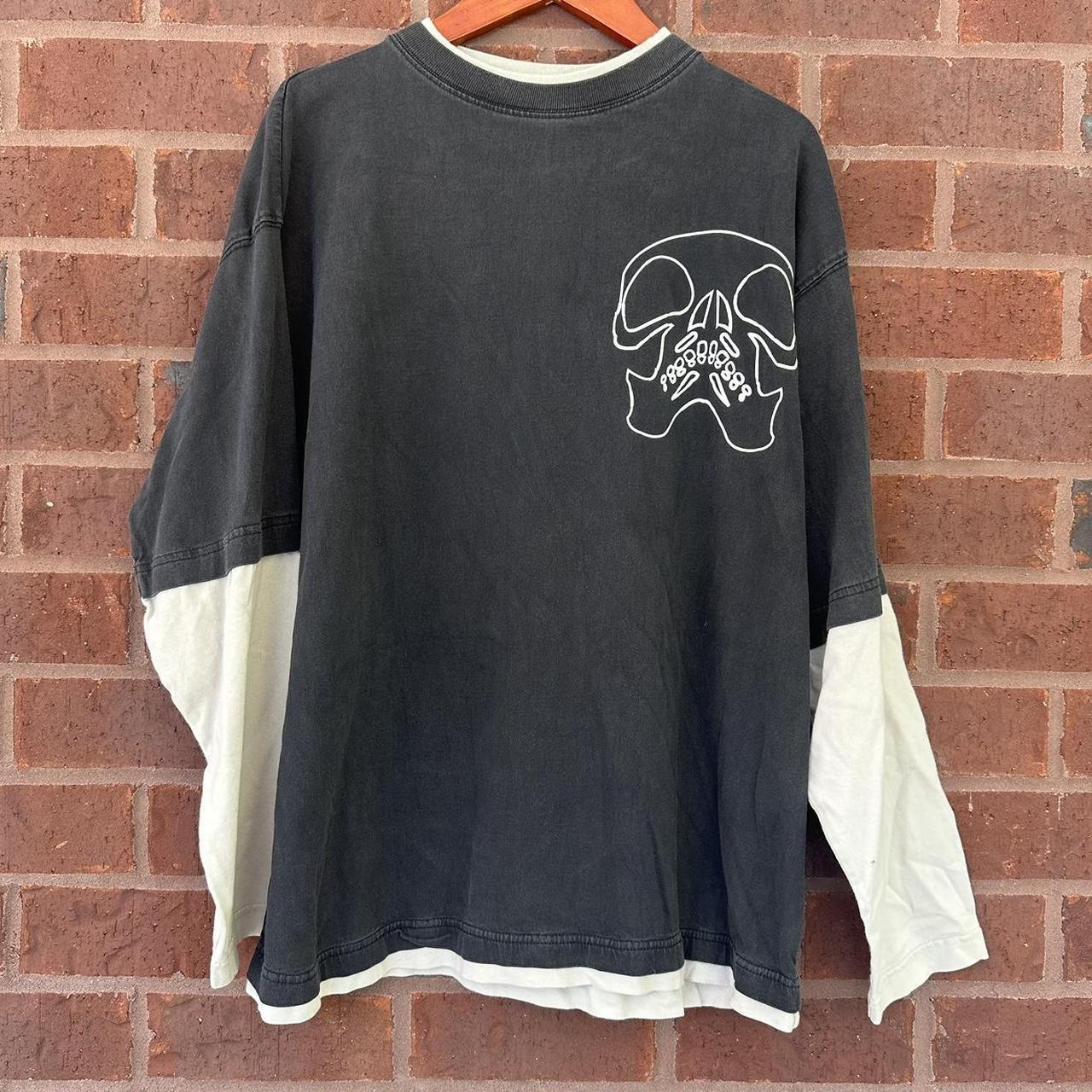 Y2K Grunge Skull... - Depop