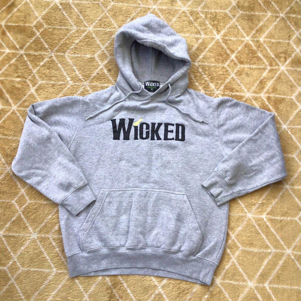 Wicked official tour merchandise hoodie Ladies size... - Depop