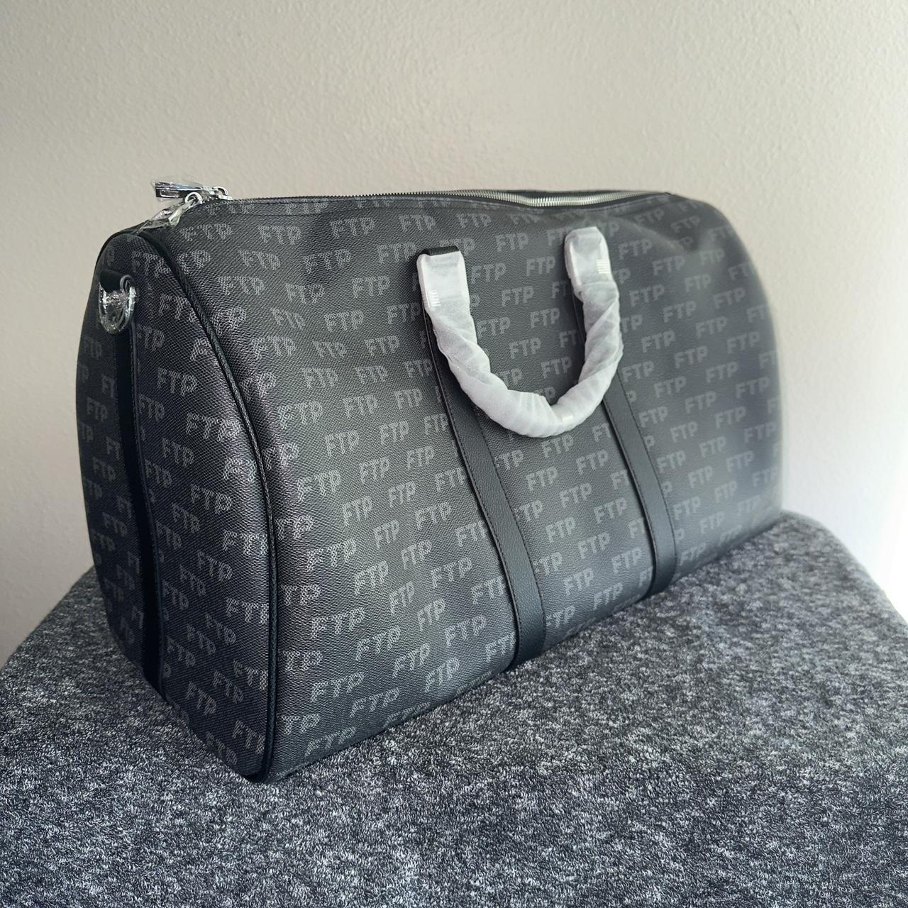 FTP DUFFEL BAG - black CANVAS SHELL. ALLOVER... | Depop