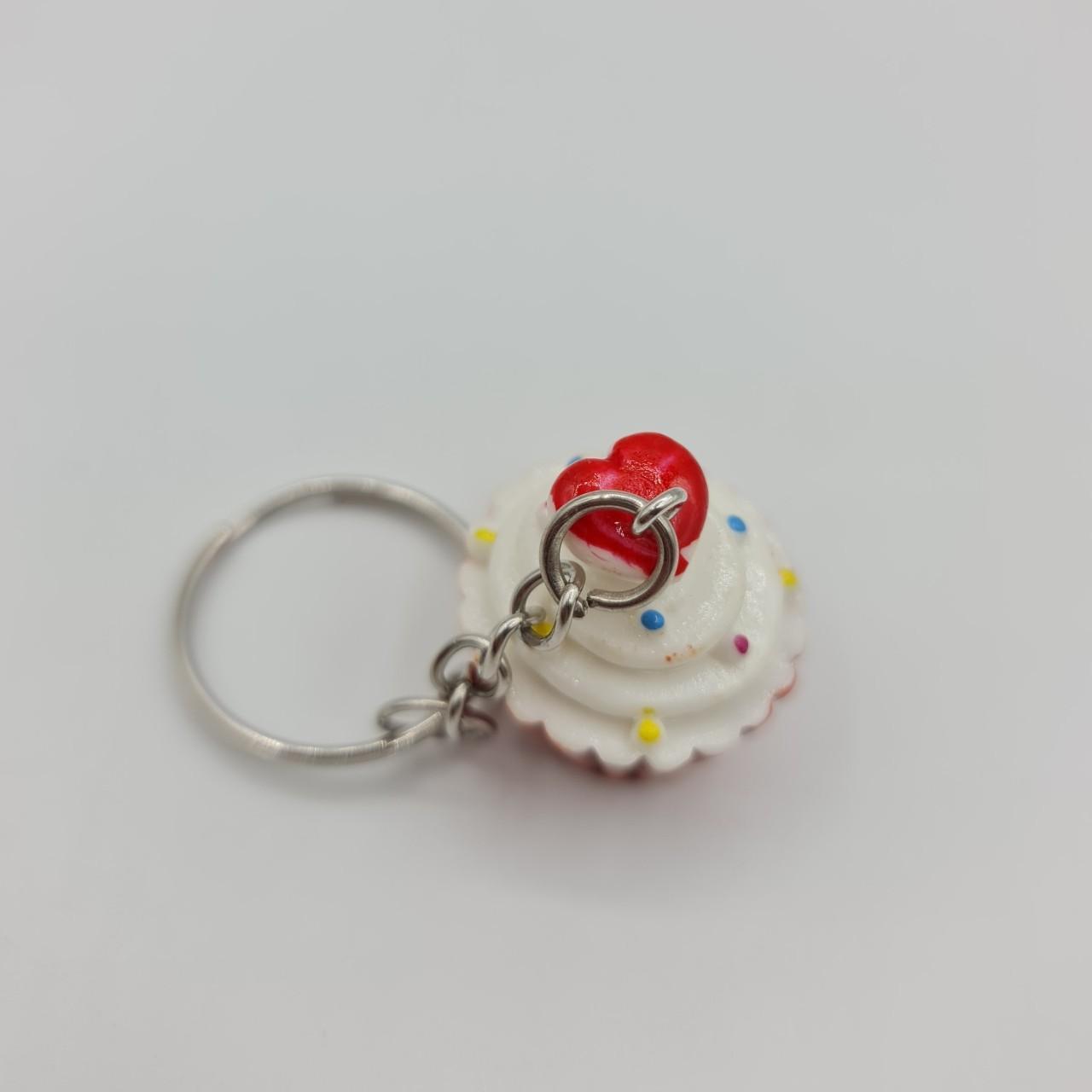 🧁 Cupcake Keychain, Cake Keyring, Kawaii Accessory,... - Depop