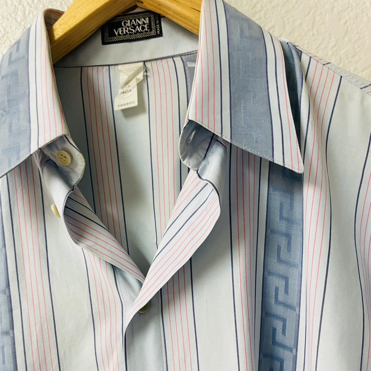 Vintage Gianni Versace Shirt 80's Mens... - Depop