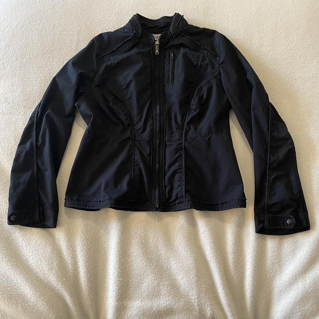 Converse One Star light zip rider jacket, love the... - Depop