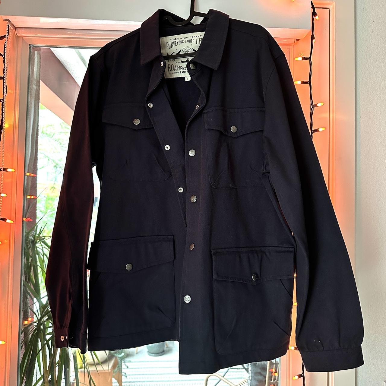 Poler Men's Navy Jacket | Depop