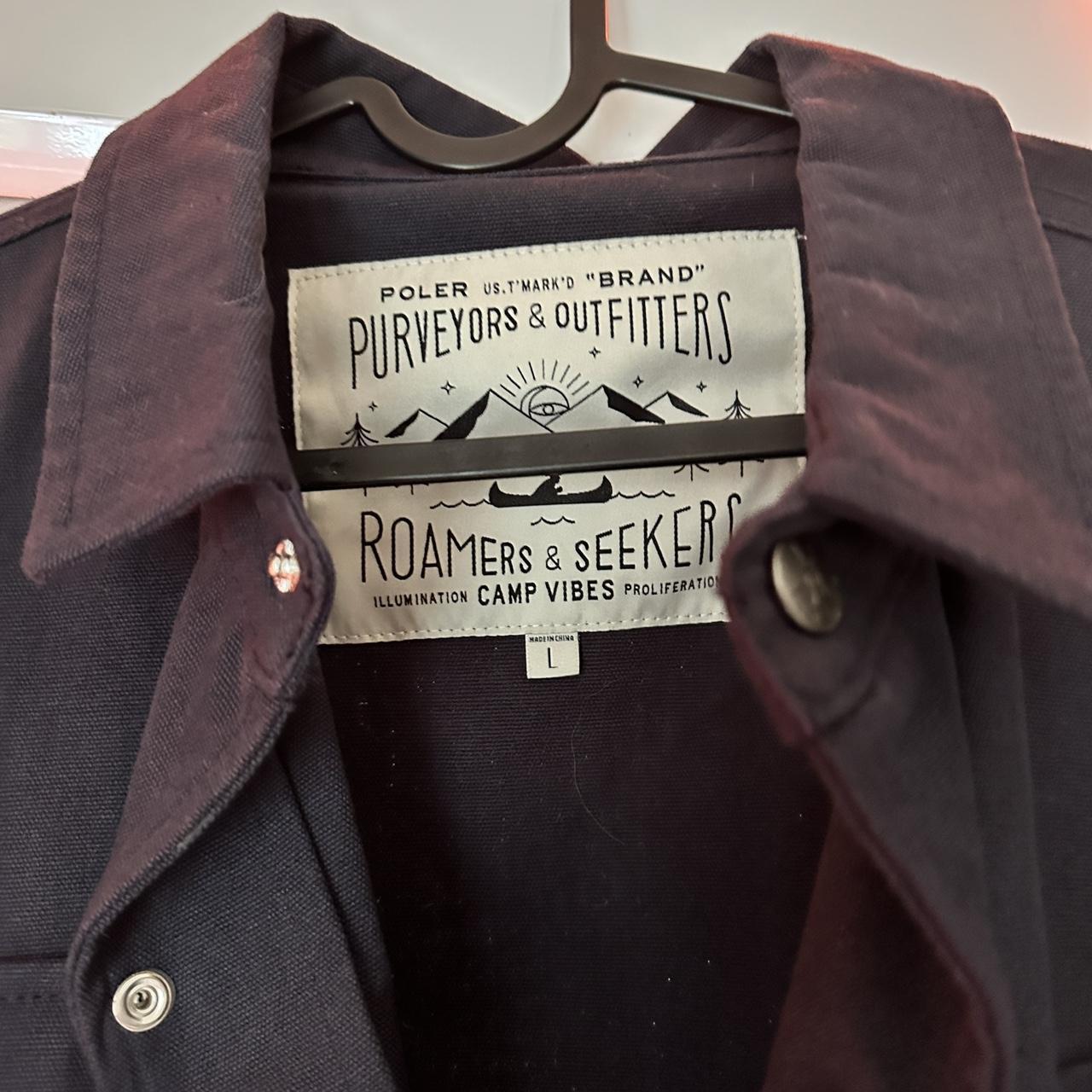 Poler Men's Navy Jacket | Depop