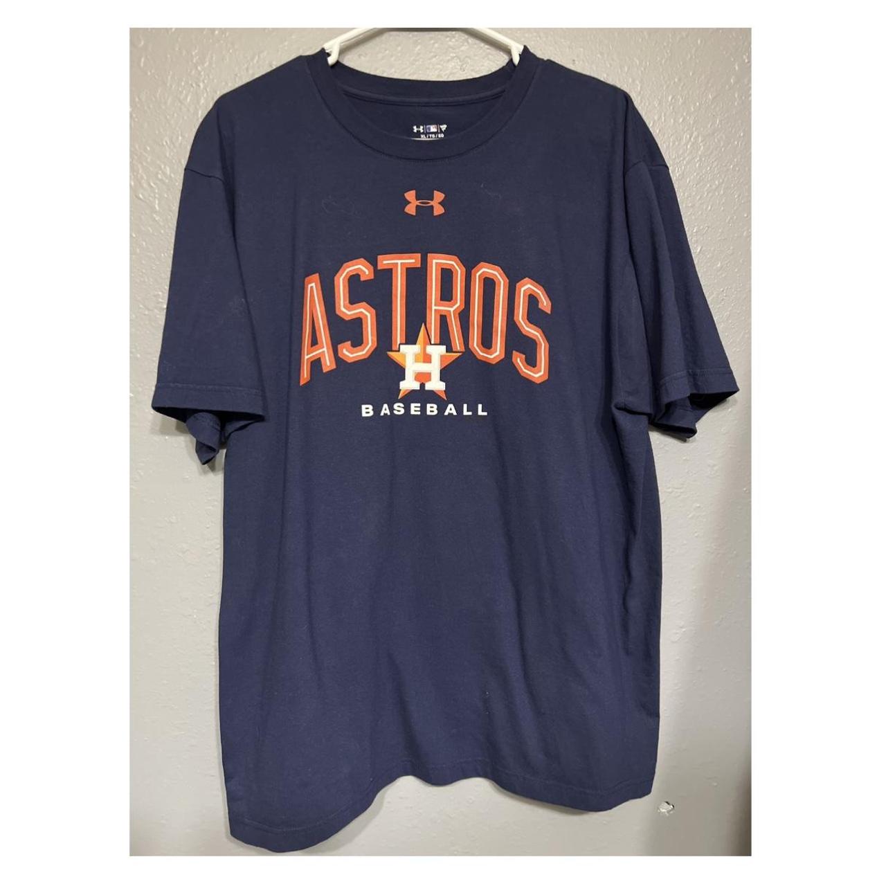 Under Armour Houston Astros T-shirt MLB Brand Size... - Depop