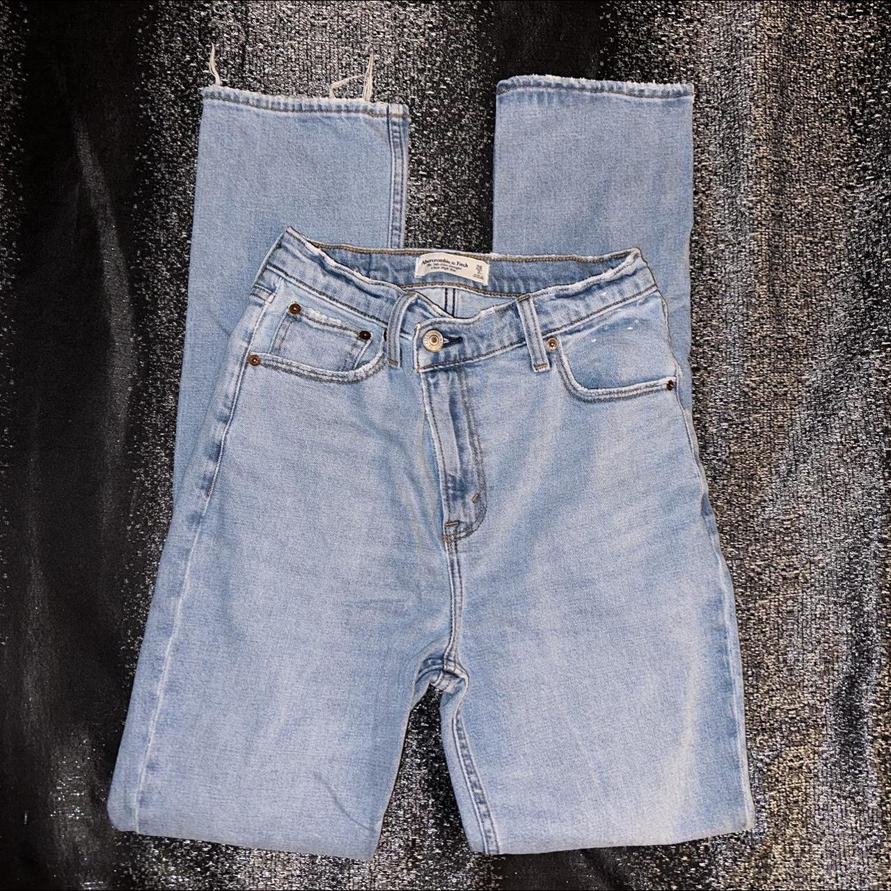 Abercrombie and Fitch Jeans The 90s Slim Straight... - Depop
