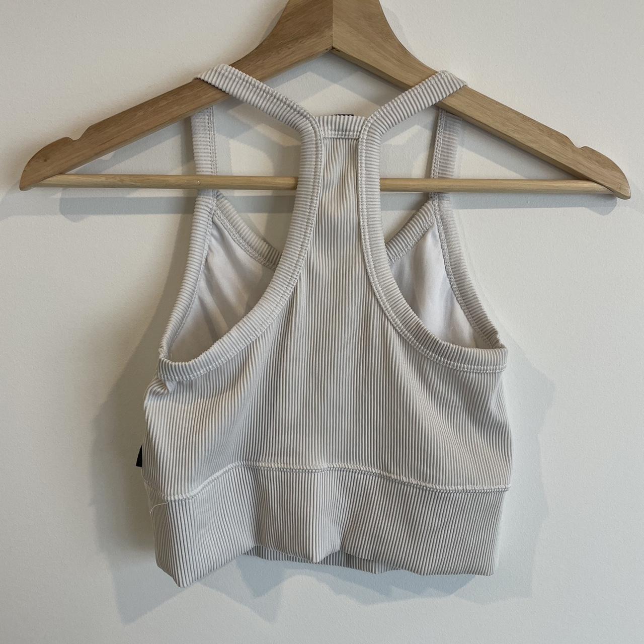 Cotton on Body Activewear crop Built in bra Size... - Depop