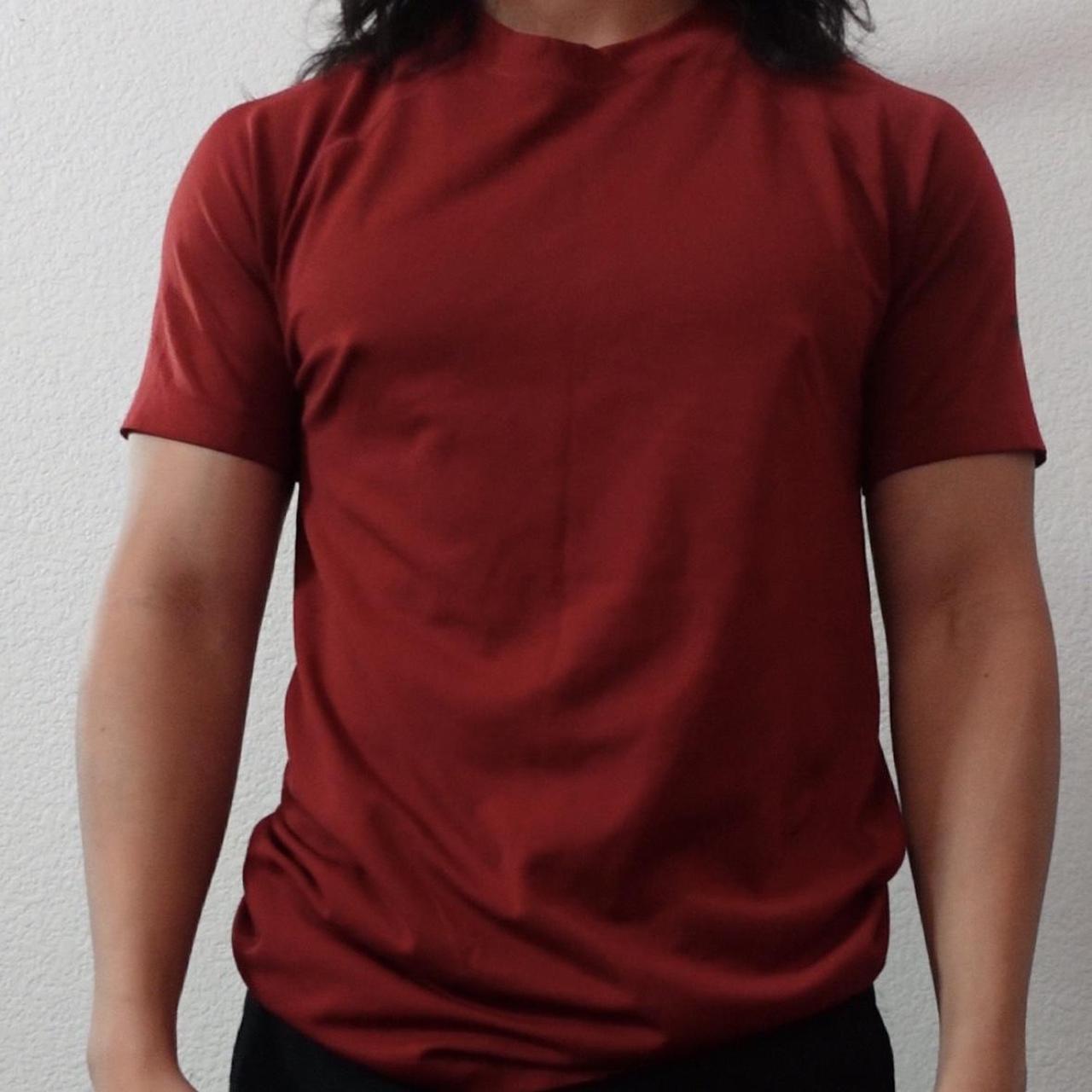 - Fabletics Red Activewear Tee, S - Depop