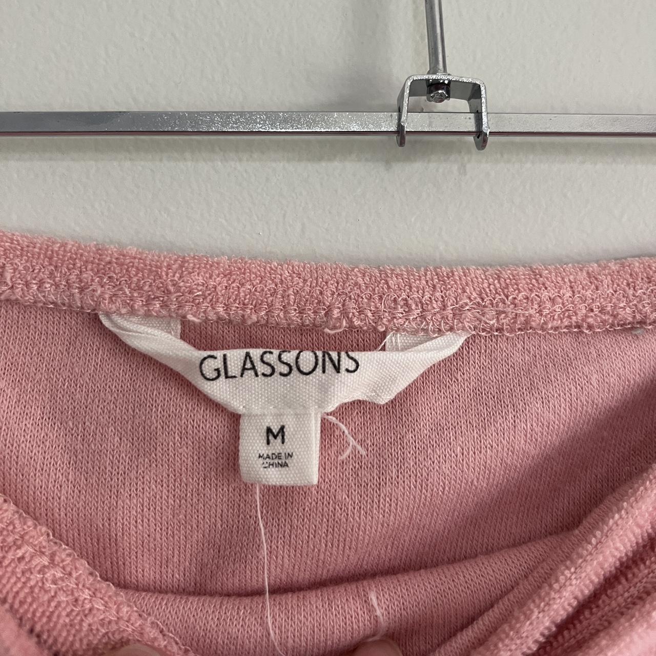 Glassons light pink/peach terry towelling wrap skirt... - Depop