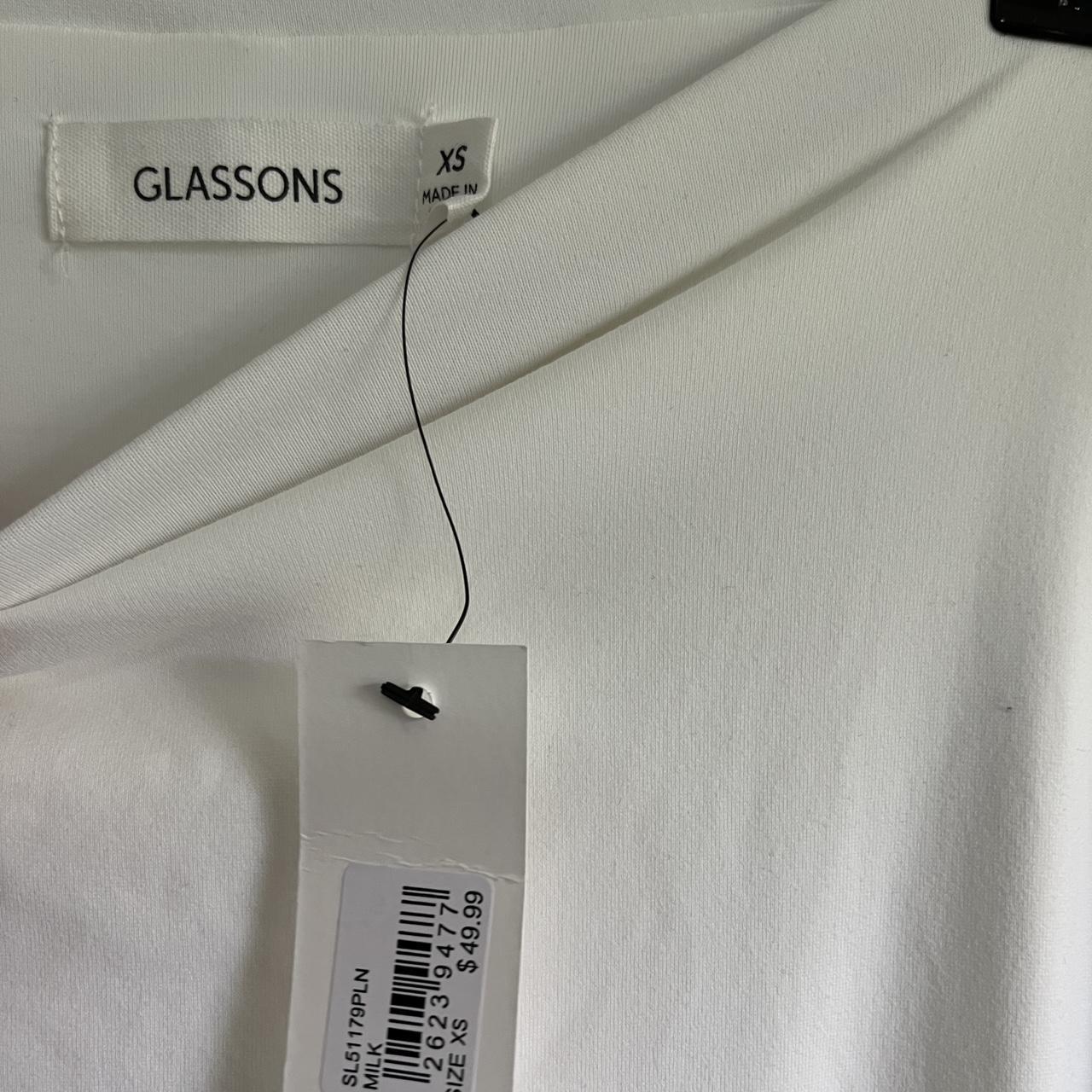 Brand new with tags glassons white slim fit skirt.... - Depop