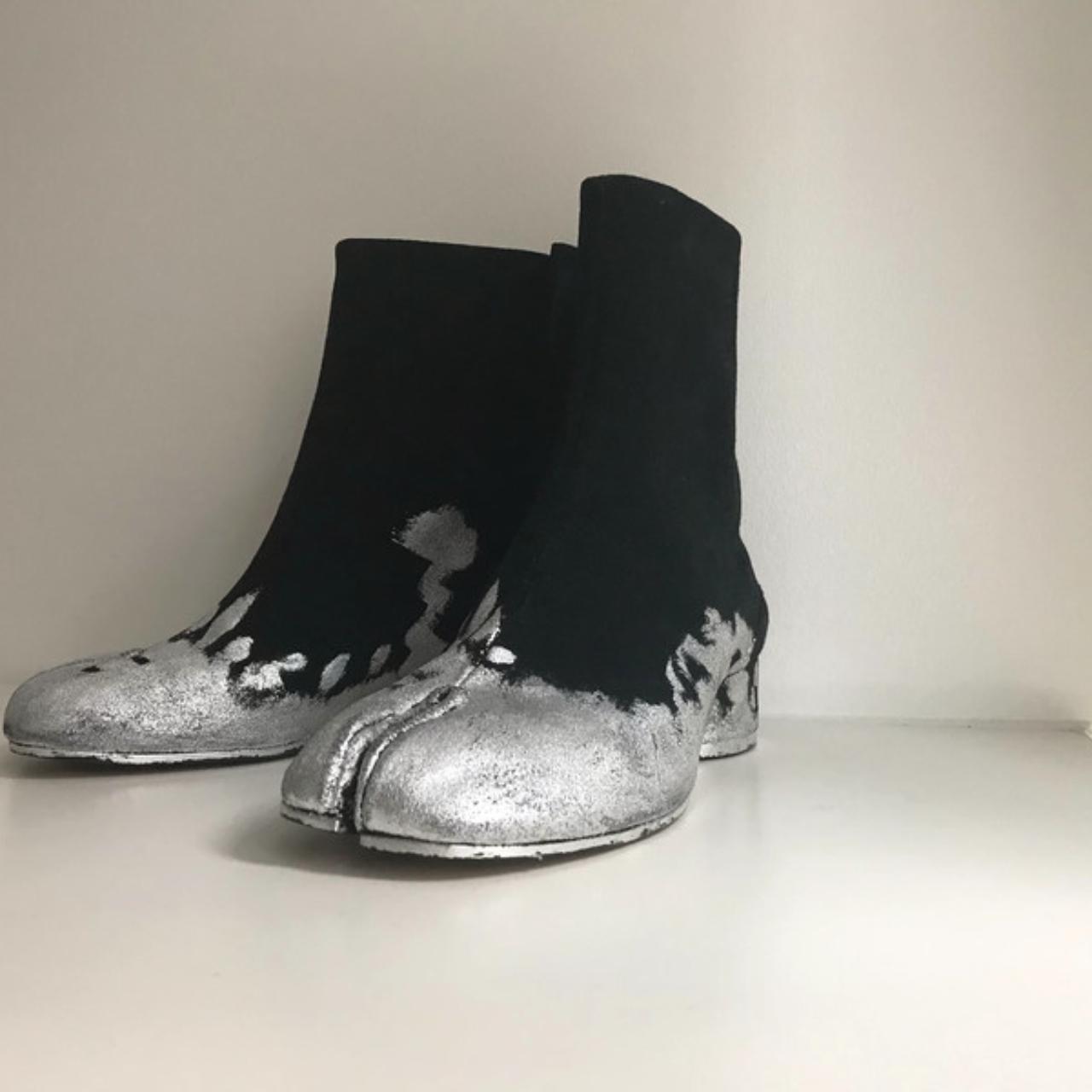 Maison Margiela Women's Tabi Booties Perfect... - Depop