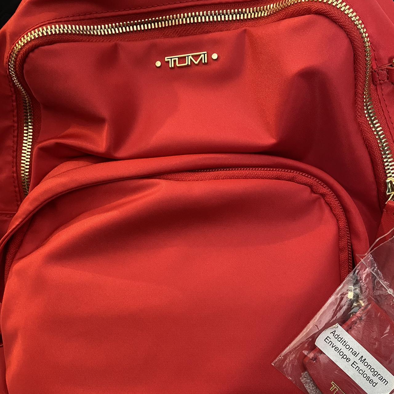 Tumi Voyager Denver Backpack with gold hardware.... - Depop