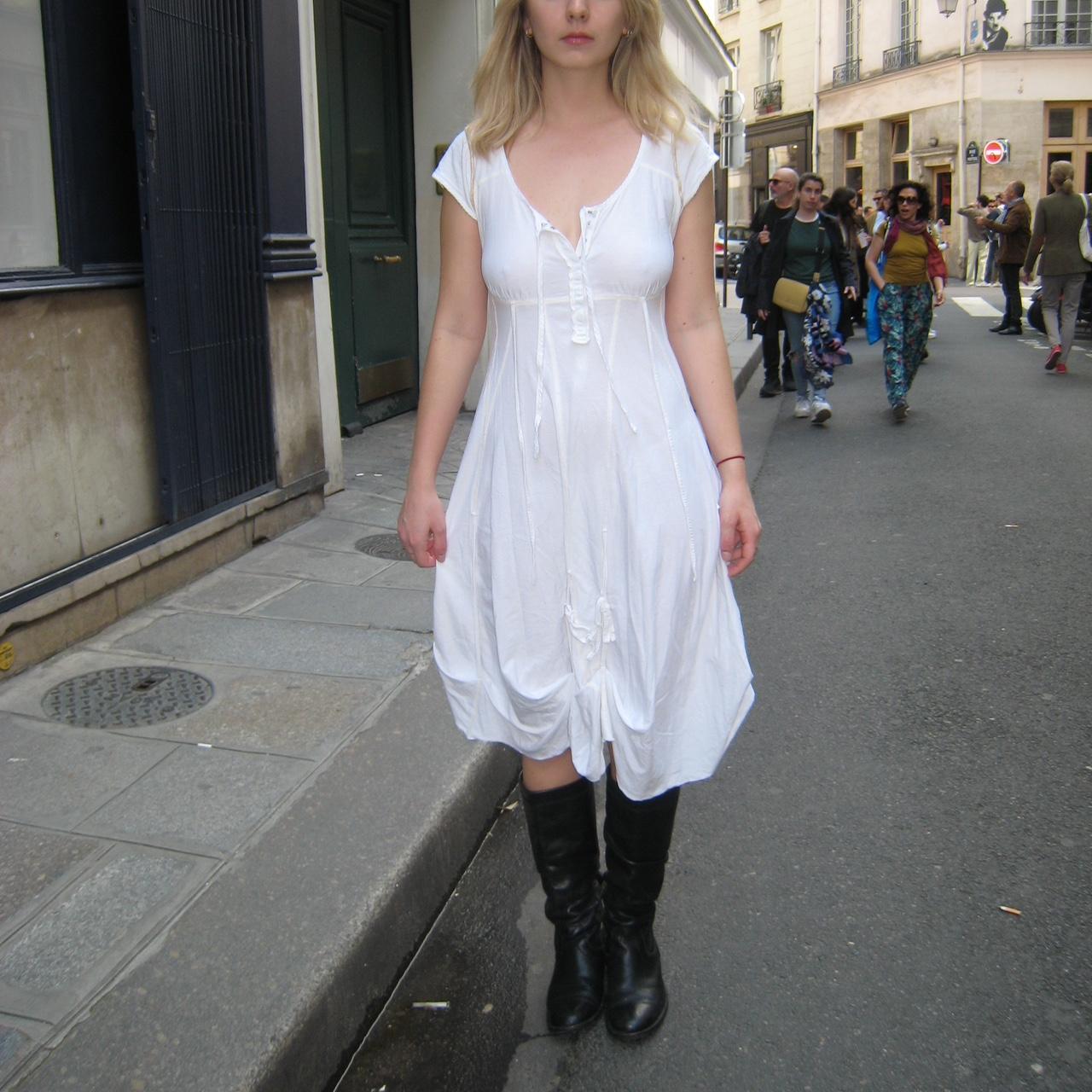 Marithé + François Girbaud Women's Dress | Depop