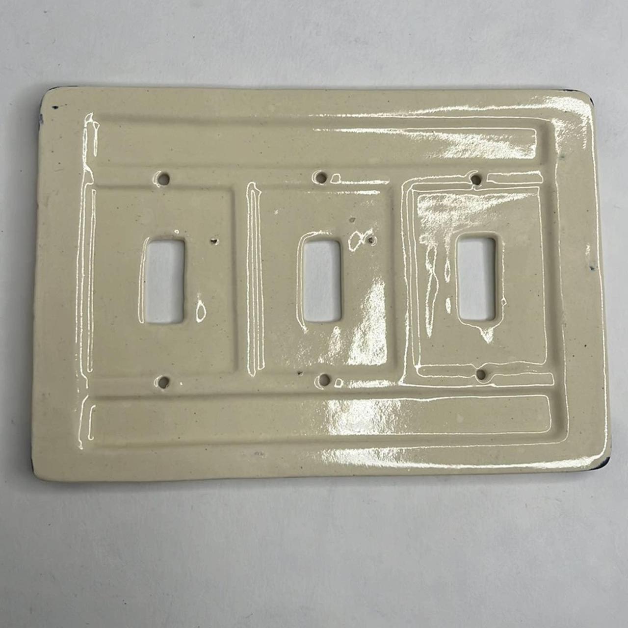 Style A Handmade mexican ceramic light switch... - Depop