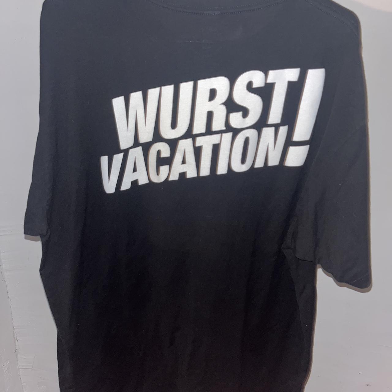 ice nine kills wurst vacation kmfdm styled t shirt.... - Depop