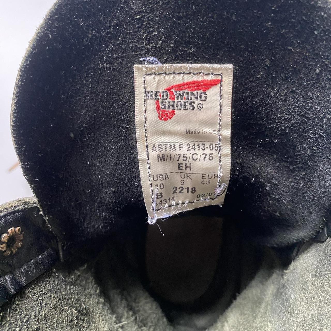 Red Wing Leather Boots Size: tagged 10 but fits... - Depop