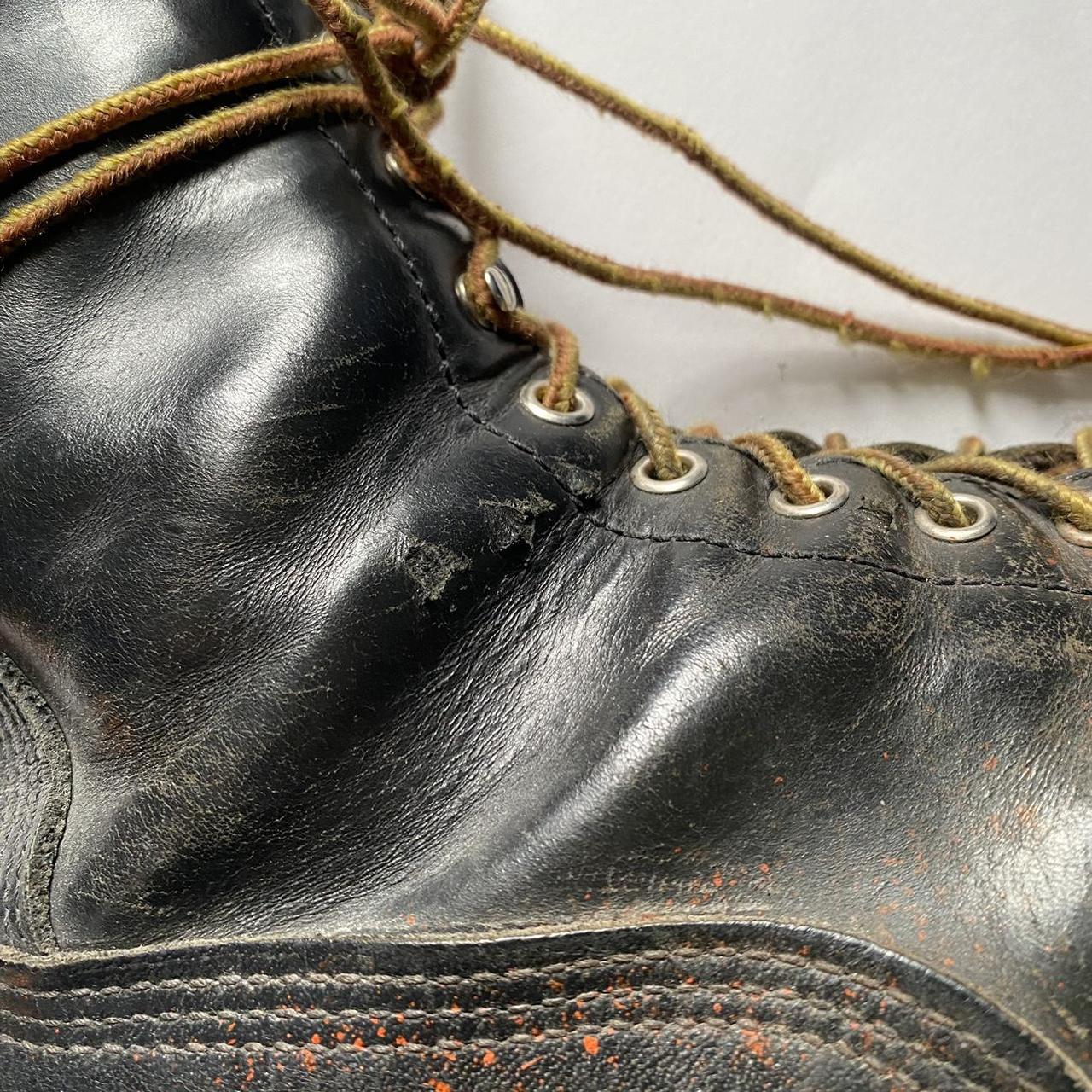 Red Wing Leather Boots Size: tagged 10 but fits... - Depop